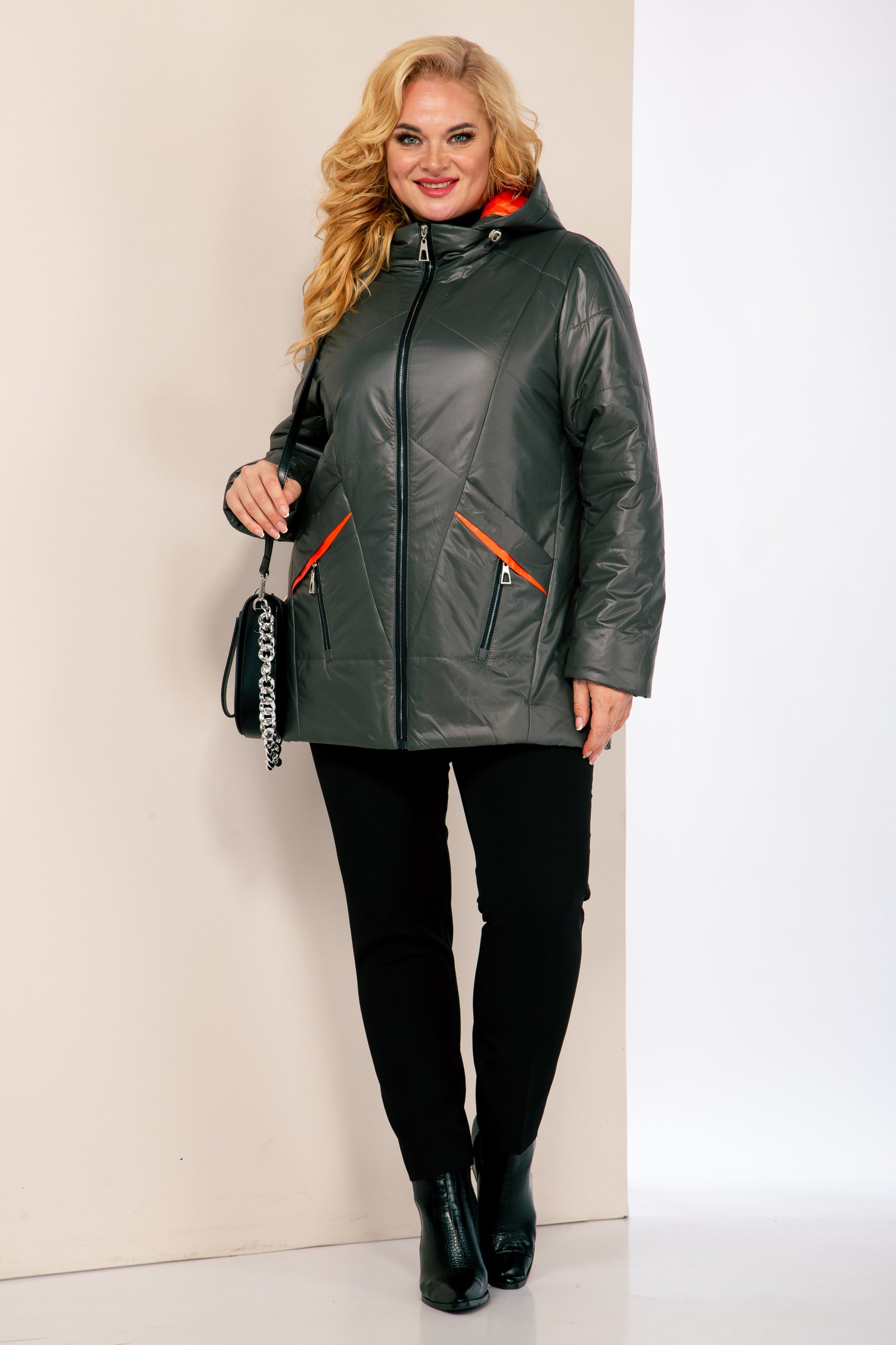 Куртка 2010 хаки Shetti купить в интернет магазине Велесмода